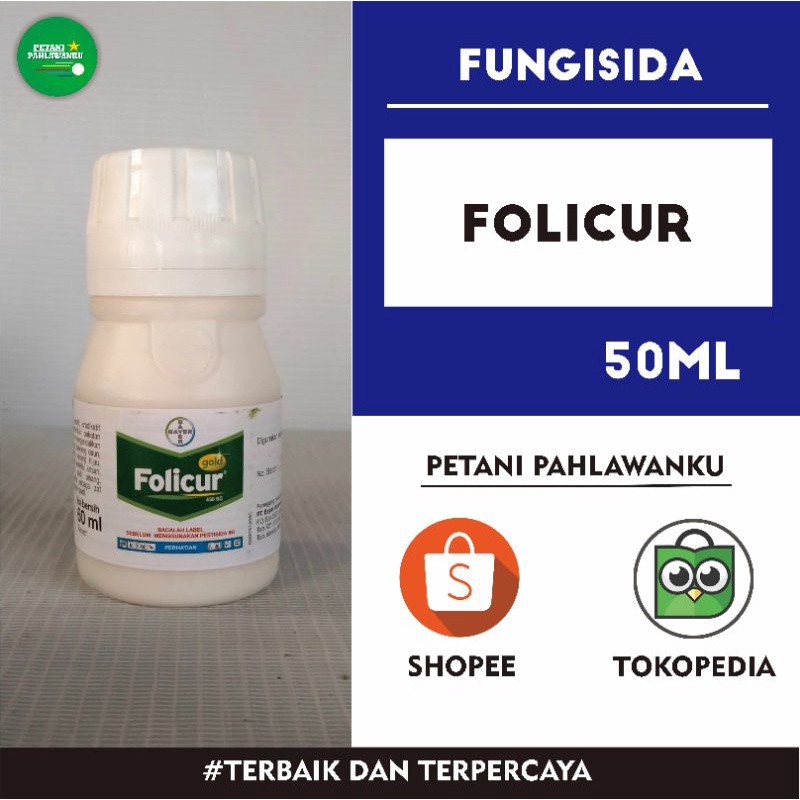Jual FOLICUR GOLD 430 SC 50ml ( fungisida ) | Shopee Indonesia