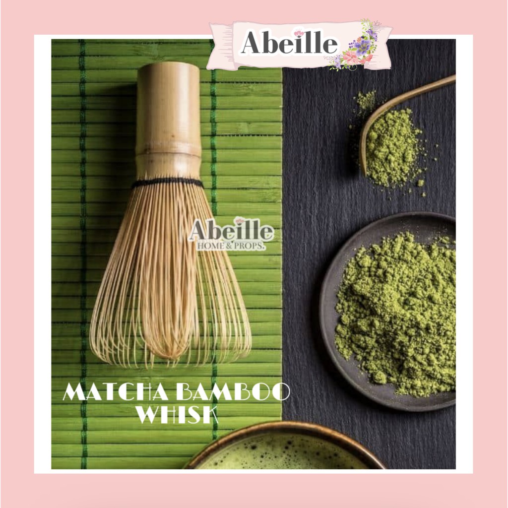 Jual MATCHA BAMBOO WHISK PENGADUK MATCHA TEH PROPERTI FOTO | Shopee ...