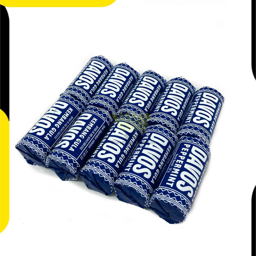 Jual 1 Pcs PERMEN MINT DAVOS PEPPERMINT JADUL MURAH / PERMEN KEMBANG ...