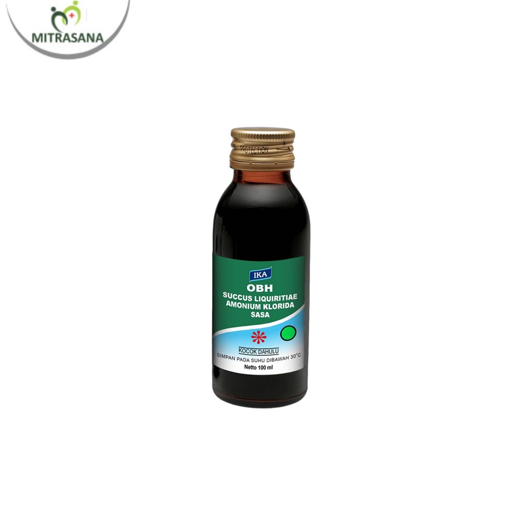 Jual OBH Ika / Obat Batuk / Obat Batuk Hitam / 100 & 200 Ml | Shopee ...