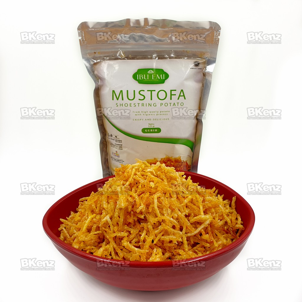 Jual Ibu Emi Mustofa Kering Kentang Shoestring Potato 100gr | Shopee ...