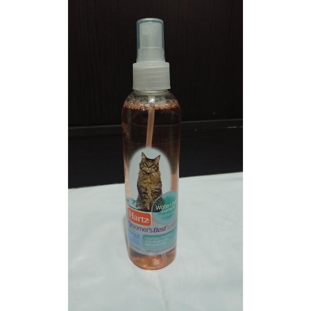Jual Hartz Waterless Shampoo for Cat Shampoo Kucing | Shopee Indonesia