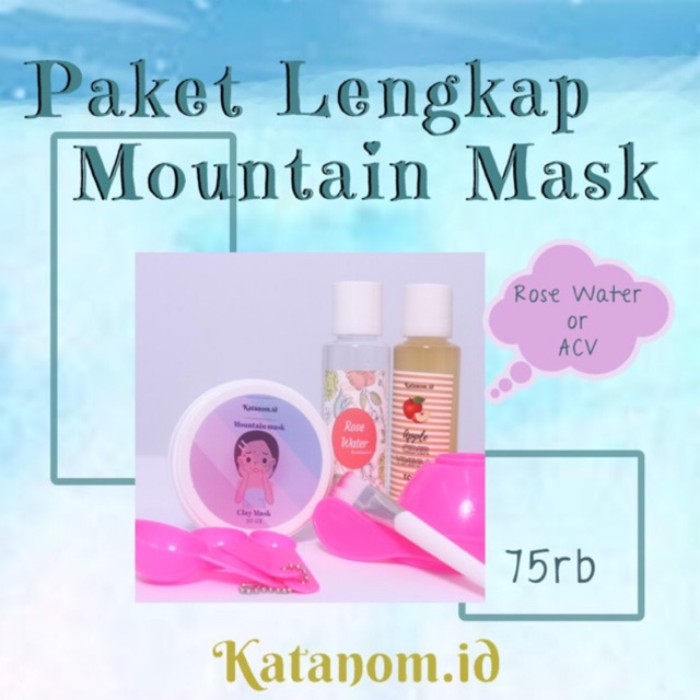 Jual Paket Lengkap Mountain Mask | Shopee Indonesia