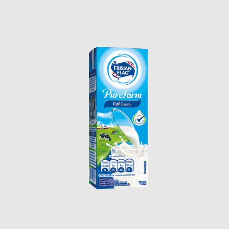Jual FRISIAN FLAG UHT Purefarm Full Cream 225ml | Shopee Indonesia Jual FRISIAN FLAG UHT Purefarm Full Cream 225ml | Shopee Indonesia