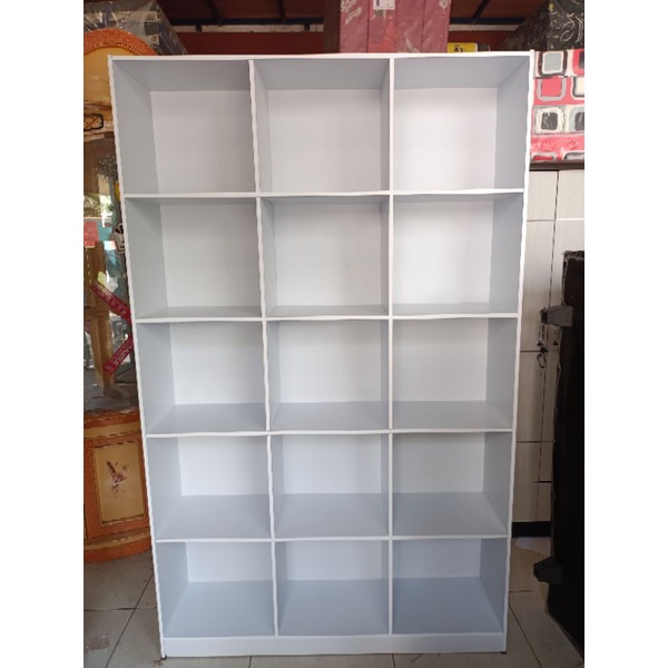 Jual rak serbaguna besar. rak buku. rak laundry. rak baju susun 15 ...