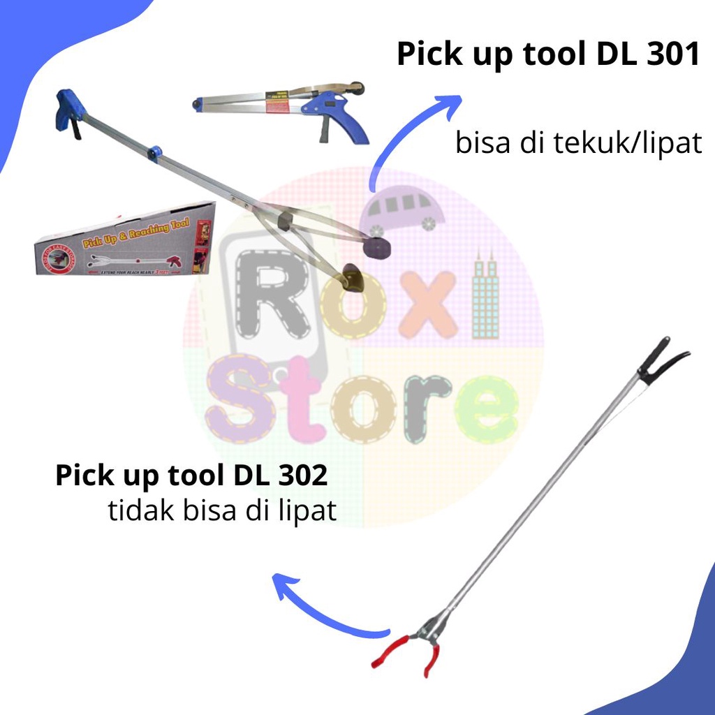 Jual PCK-01 Alat Penjepit Capit Pemungut Sampah Tongkat Pengambil ...