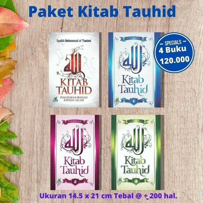 Jual Paket Kitab Tauhid 4 Buku | Shopee Indonesia