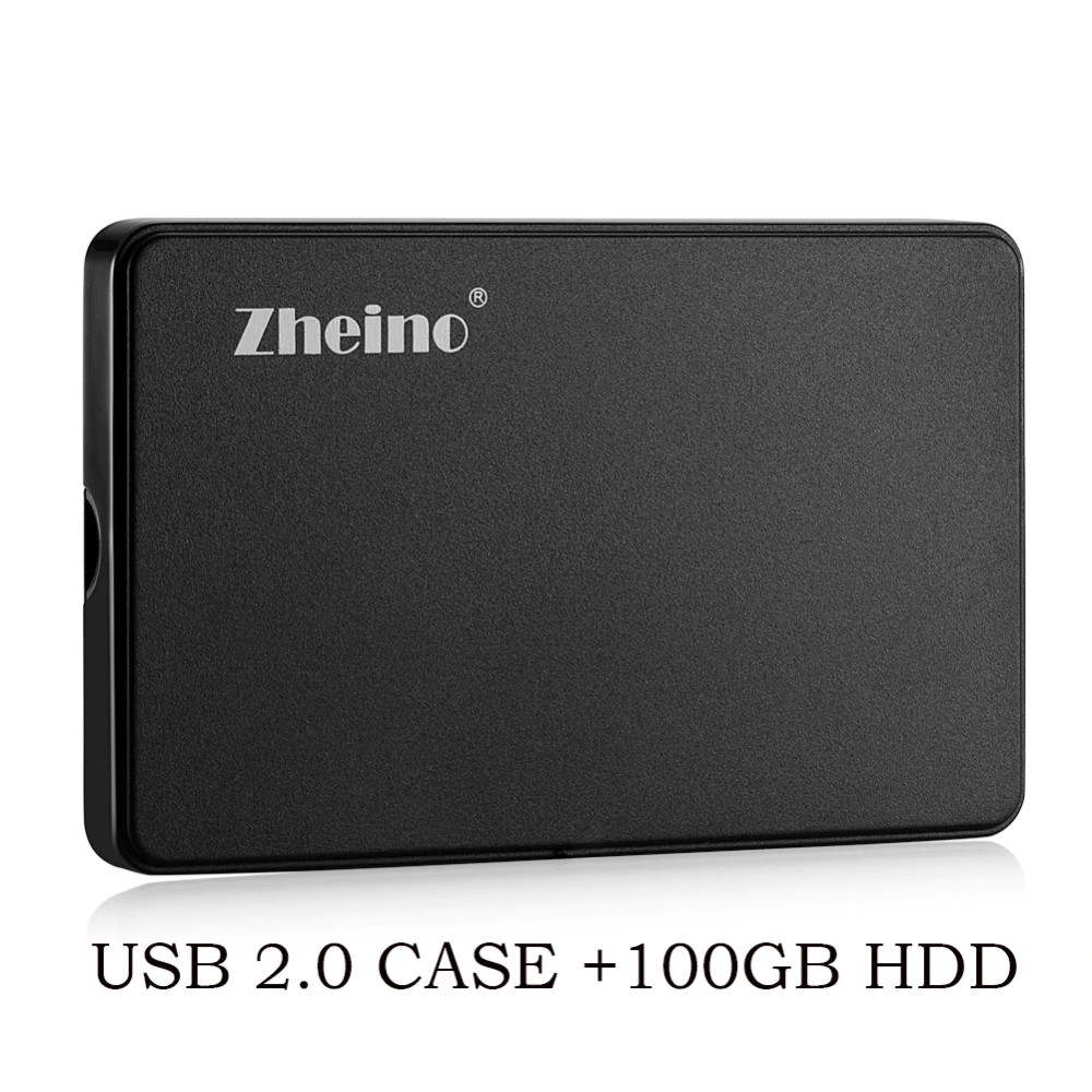 Jual Zheino 2.5 Inch USB 2.0 100GB HDD Portable External Hard Drive For ...
