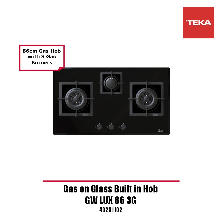 Jual Teka Gas Hob GW LUX 86 3G Built in Kompor Tanam 86cm | Shopee ...