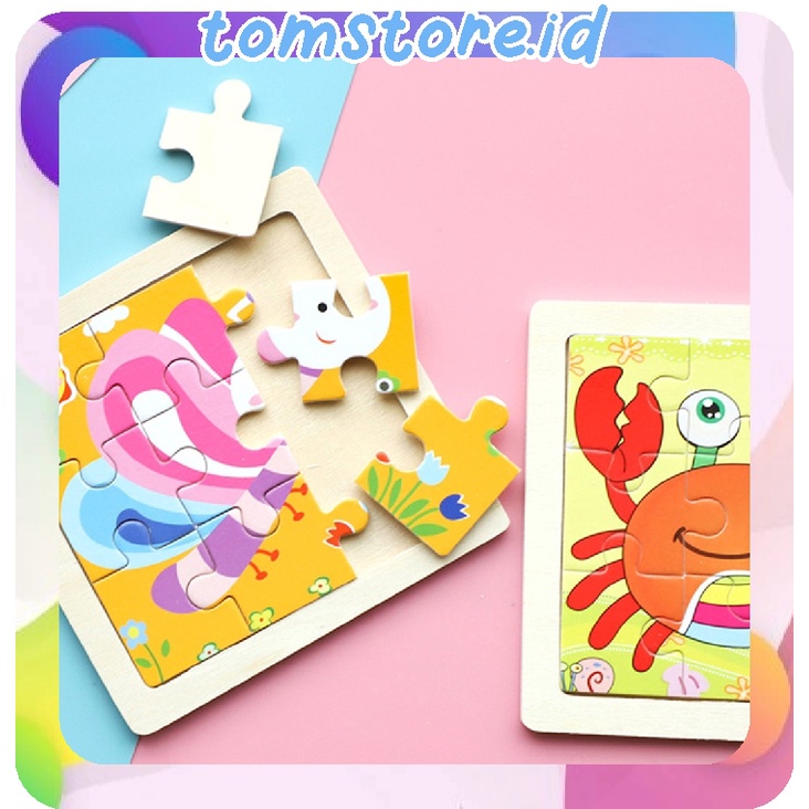 Jual TOMSTORE.ID PUZZLE JIGSAW KUBUS BAHAN KAYU / PUZZLE KUBUS / PUZZLE ...