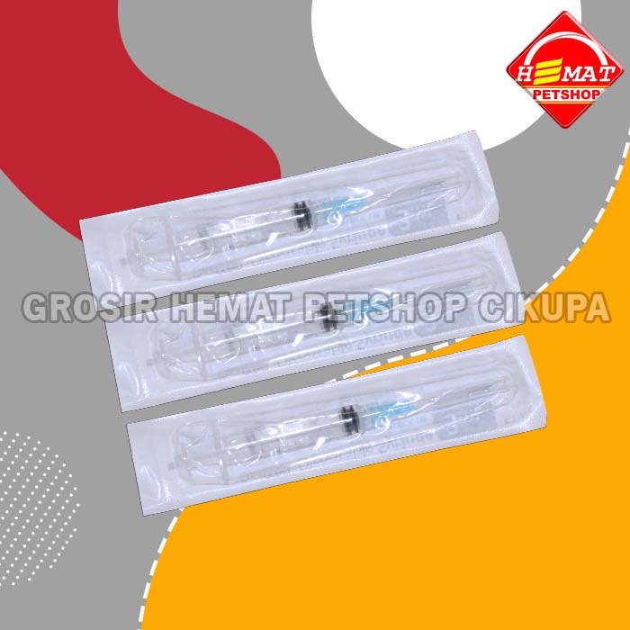 Jual Spuit Spet Suntikan Spetan Hewan Anjing Kucing 3 ML Tanpa jarum ...