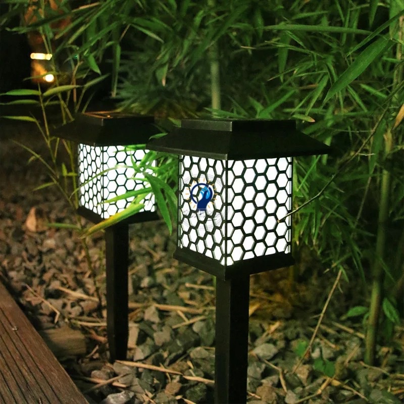 Jual Lampu Solar Pagar Taman 5 LED Model Minimalis Besar / Lampu Tenaga ...
