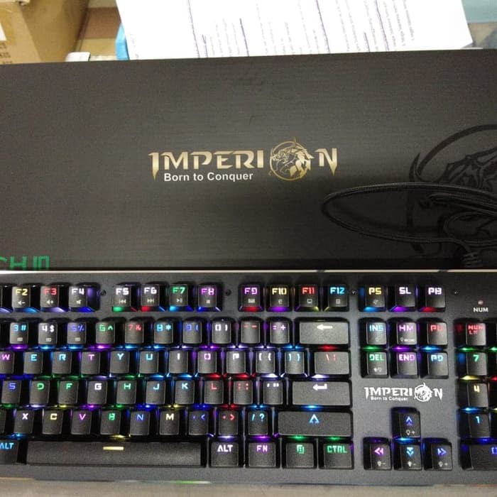 Jual PALING DICARI !! Imperion Mech10 Keyboard Gaming Mechanical RGB ...