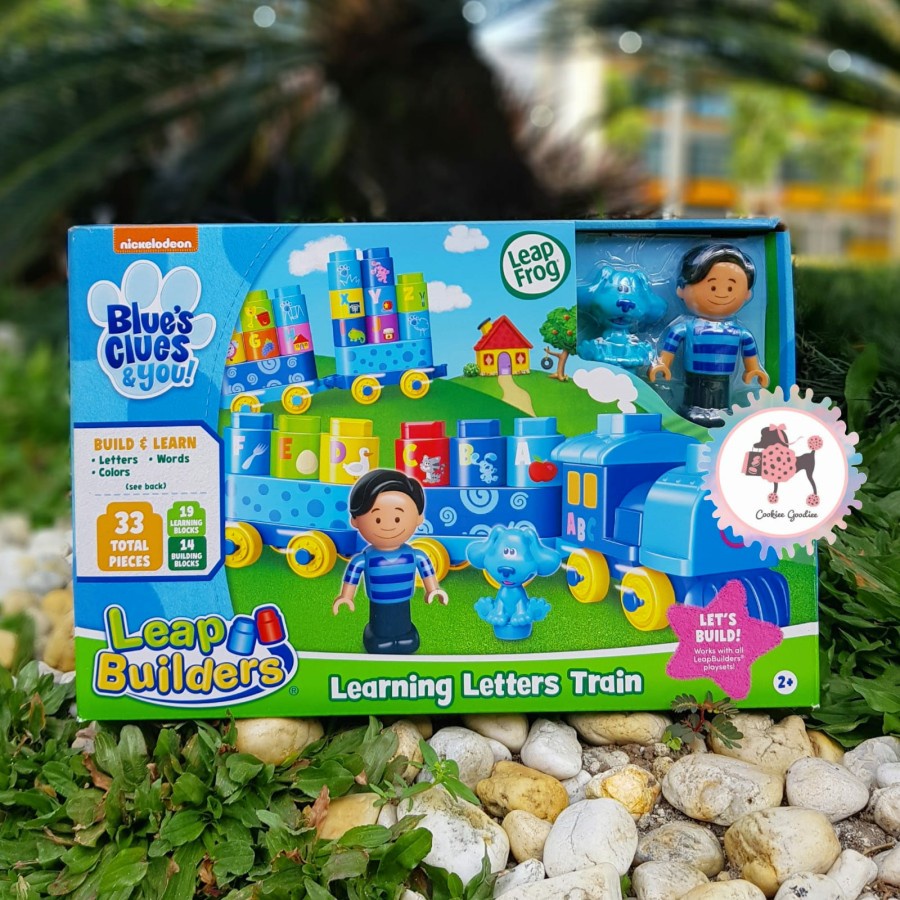 Jual LeapFrog LeapBuilders Blues Clues and You Learning Letters Train ...