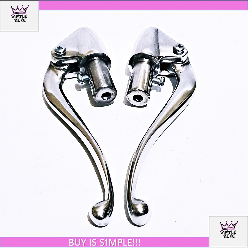 Jual Handle Rem Klasik Inggrisan Rountank Motor Custom CB 100 125 W175 ...