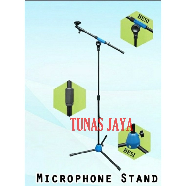 Jual Stand Mic BLACK SPIDER MS 54 FULL BESI - MS54 | Shopee Indonesia