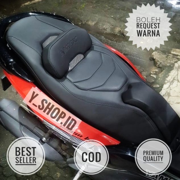 Jual Cover Kulit Jok Motor Yamaha Nmax Old Nmax New Modif Eropa MBtech Terbaru | Shopee Indonesia