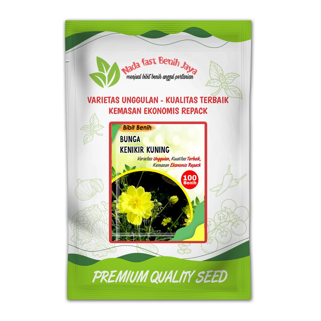 Jual Nada fast benih jaya - Benih Bunga Kenikir Kuning - bibit bunga ...