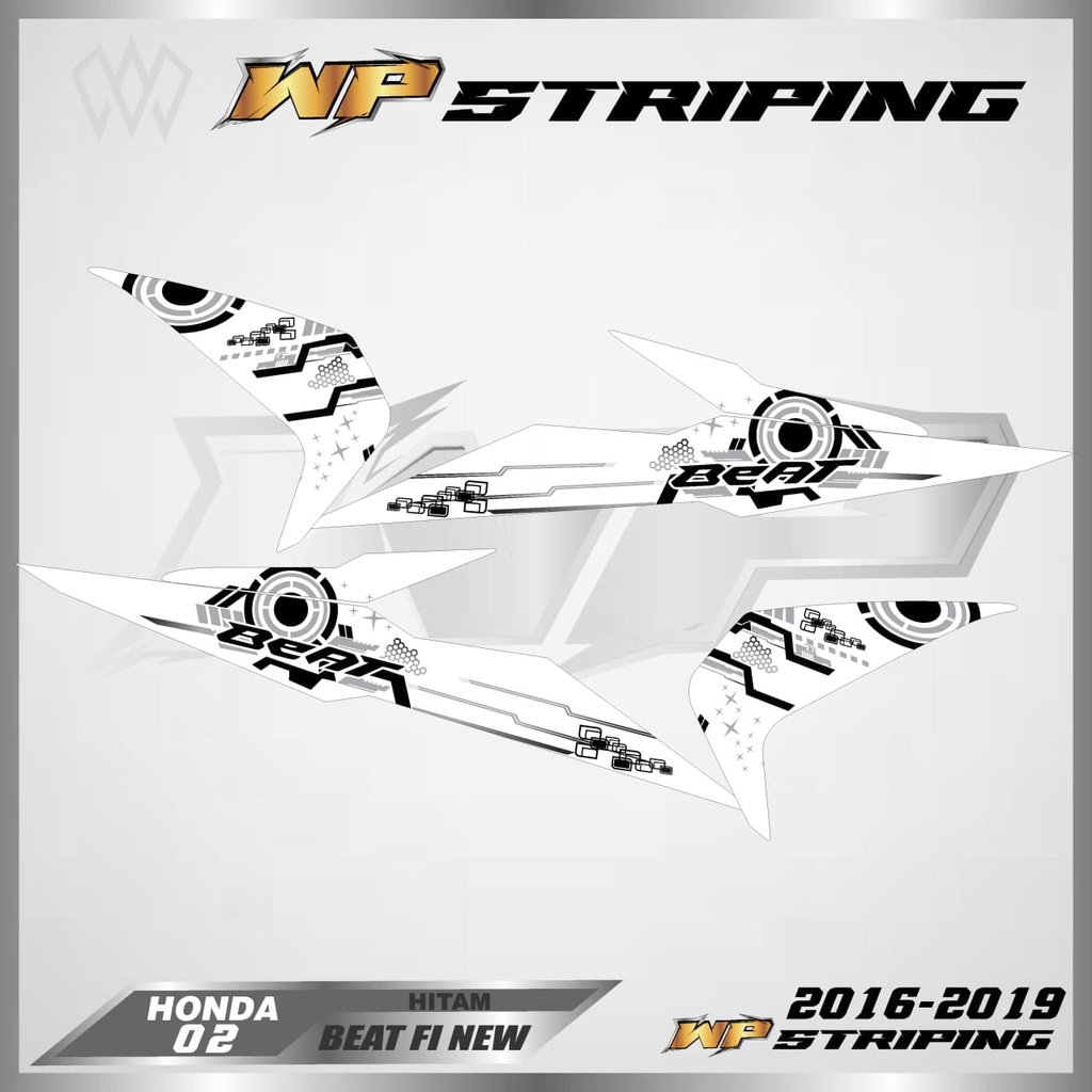 Jual Stiker Striping Motor Beat Fi 2016 2017 2018 2019 F1 New ESP ...