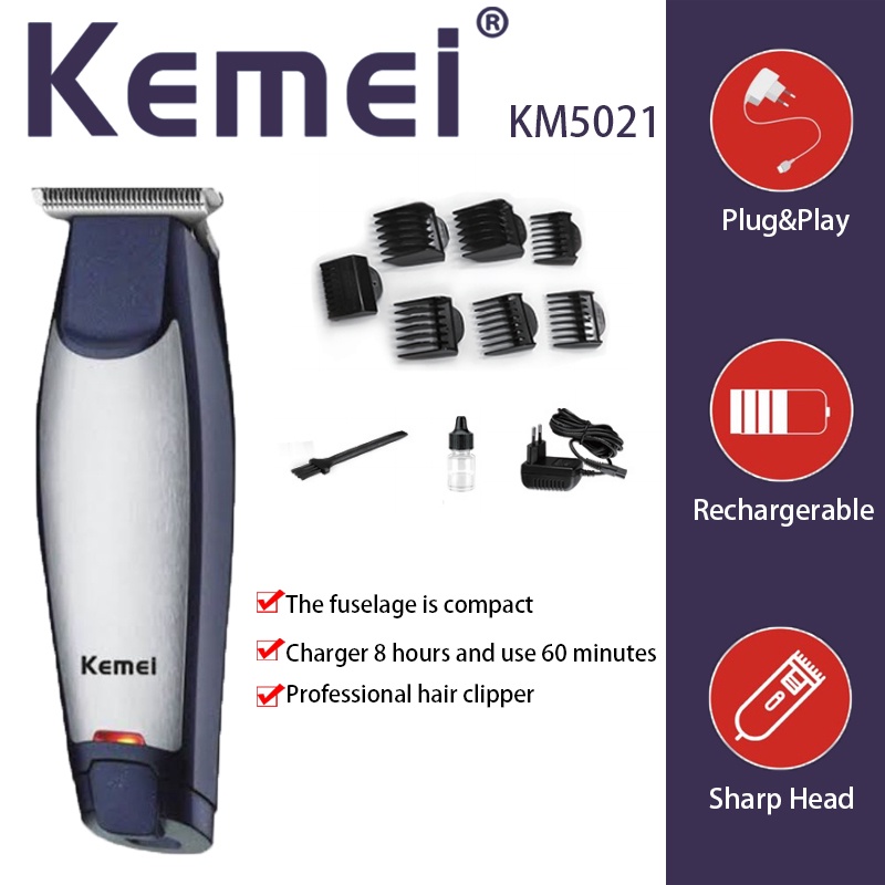 Jual ORIGINAL KEMEI 5021 BEard Shaving Machine KM 5021 HAIR CLIPPER ...