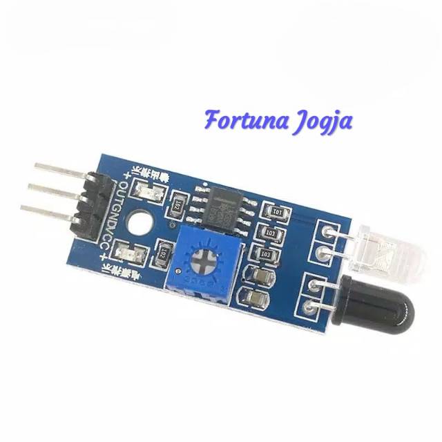 Jual Modul Sensor Inframerah Penghindar Hambatan IR Infrared Sensor ...