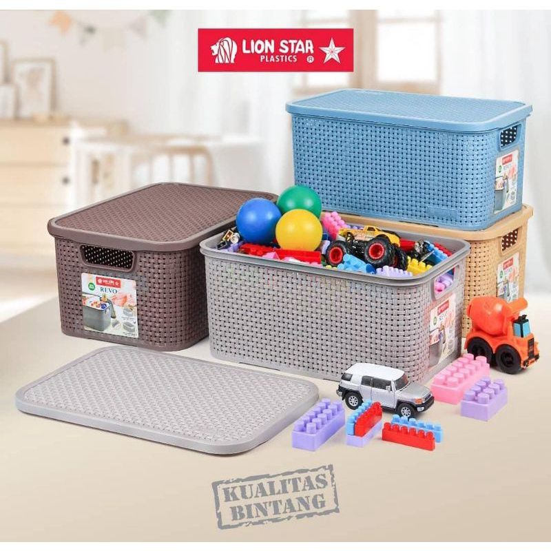 Jual Lion Star Revo Storage Box 10liter | Shopee Indonesia