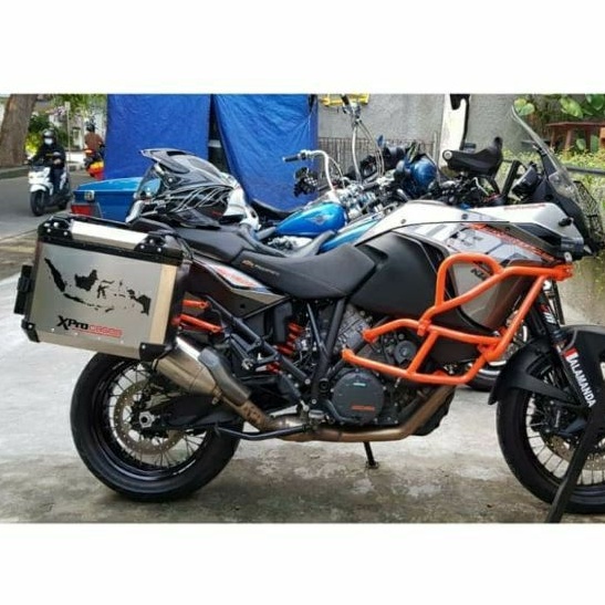 Jual side box xpro cases adv garage model pannier 27 L 27L liter (kanan ...