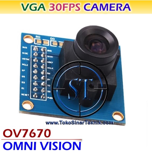 Jual Camera Module OV7670 300KP VGA Omni Vision Modul VGA CMOS Kamera ...