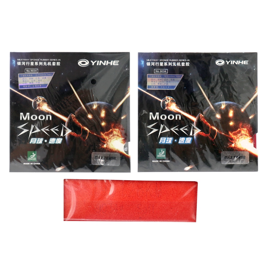 Jual Karet Bet Tenis Meja Yinhe Moon Speed 9034 Original | Shopee Indonesia