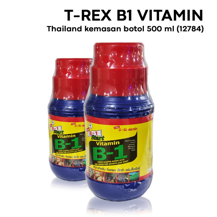Jual NEW Hidroponik Pupuk T-REX B1 Vitamin Thailand botol 500 ml (12784 ...