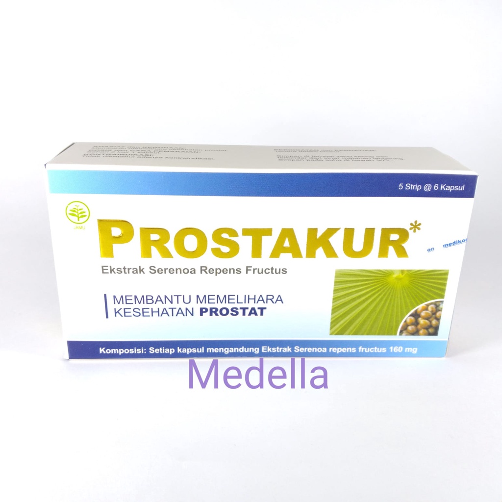 Jual Prostakur Box isi 5 Strip x 6 Kapsul | Shopee Indonesia