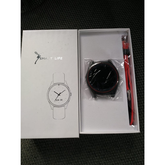Jual SMARTWATCH V9 WITH HR BUY 1 FREE KEYCHAIN - Merah | Shopee Indonesia