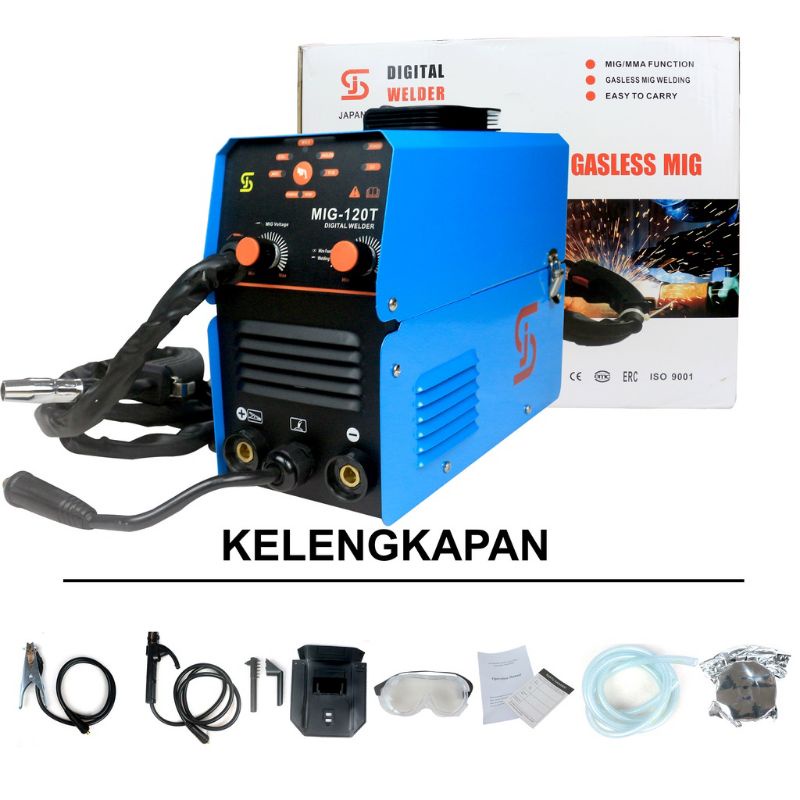 Jual MESIN LAS ELEKTRIK MIG 120T 220W | Shopee Indonesia