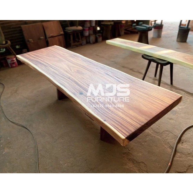 Jual Papan meja kayu trembesi solid untuk top table atau ambalan ...