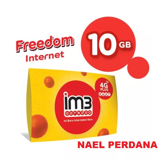 Jual Perdana Indosat Freedom INTERNET 10GB NASIONAL | Shopee Indonesia