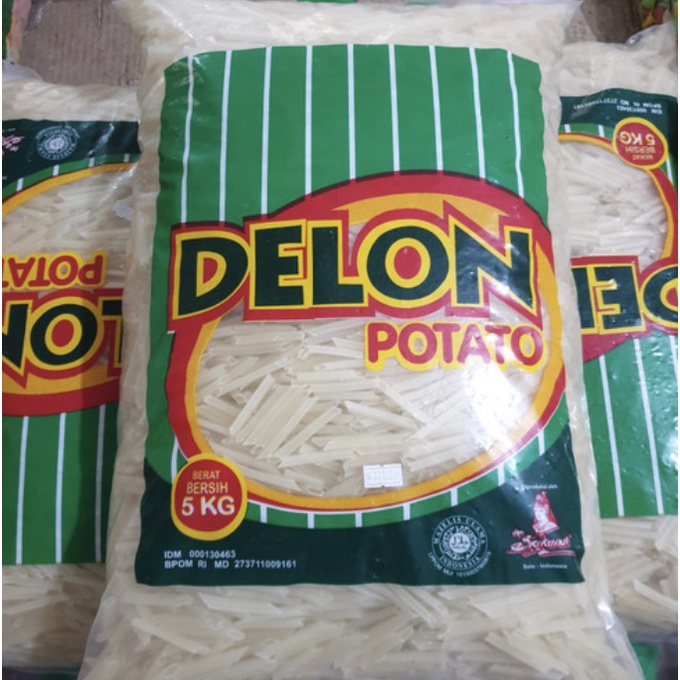 Jual Delon Potato 5kg / Delon Kentang Potato 5kg / Potato Delon 1 bal ...