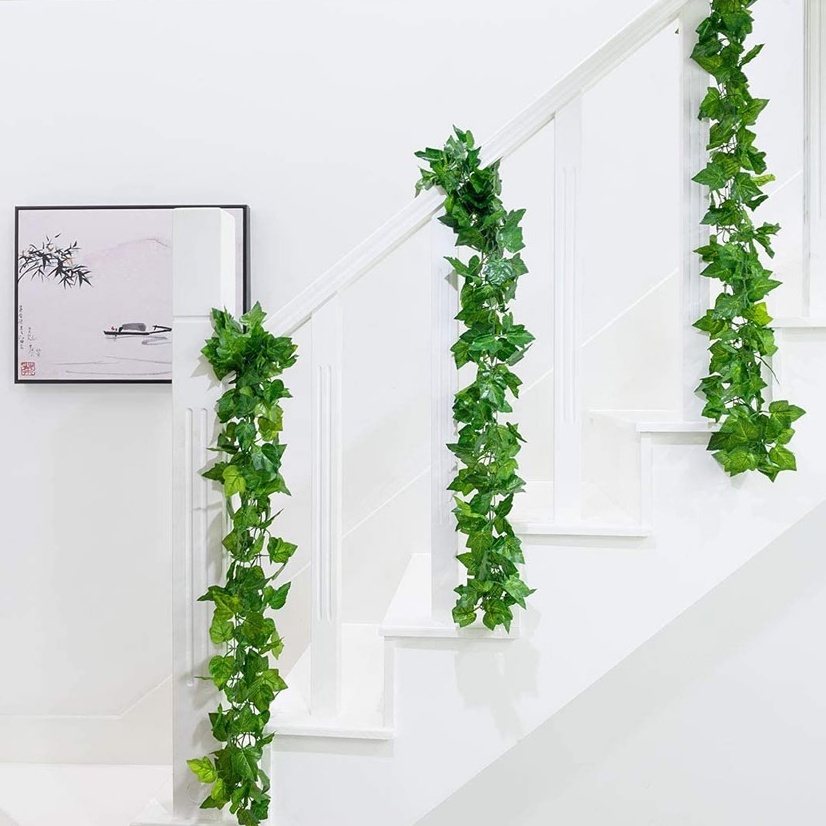 Jual 1 LUSIN Daun Rambat Hias 2METER - Tanaman Artificial Daun Gantung ...