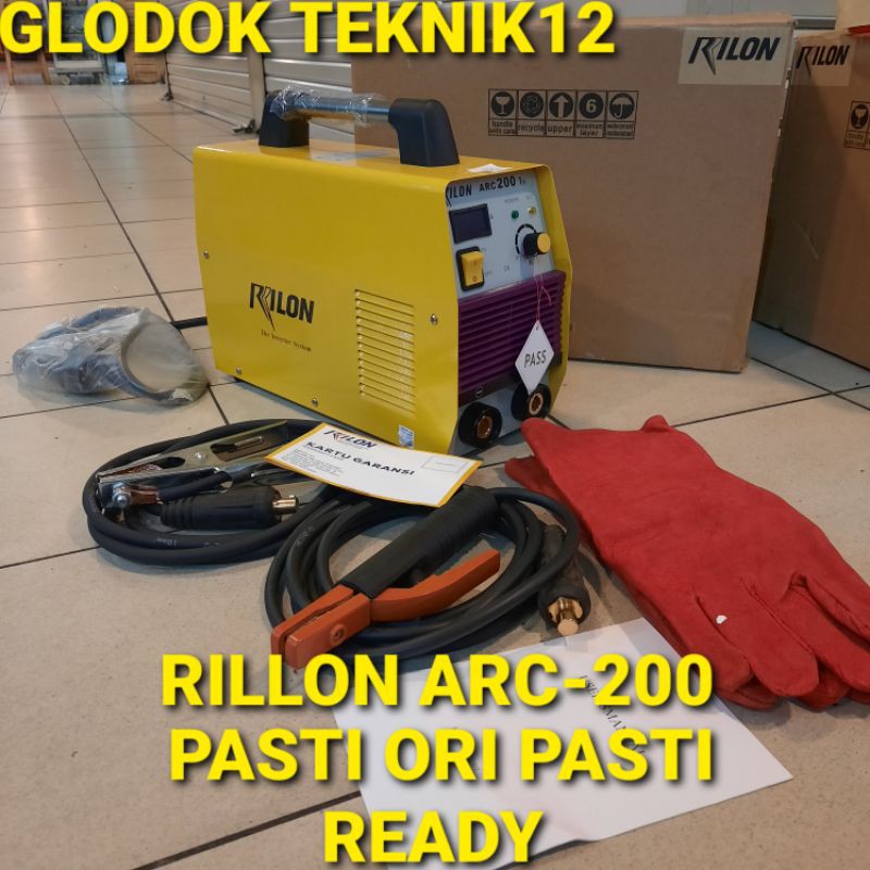 Jual MESIN LAS RILLON ARC 200 / TRAFO / TRAFOLAS RILLON ARC200A / ARC ...
