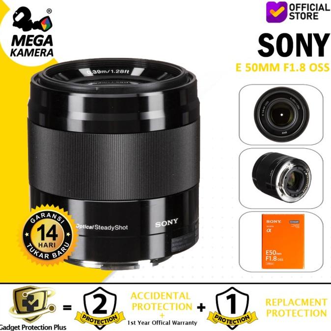Jual Sony E 50mm f/1.8 OSS Lens (Black.) | Shopee Indonesia