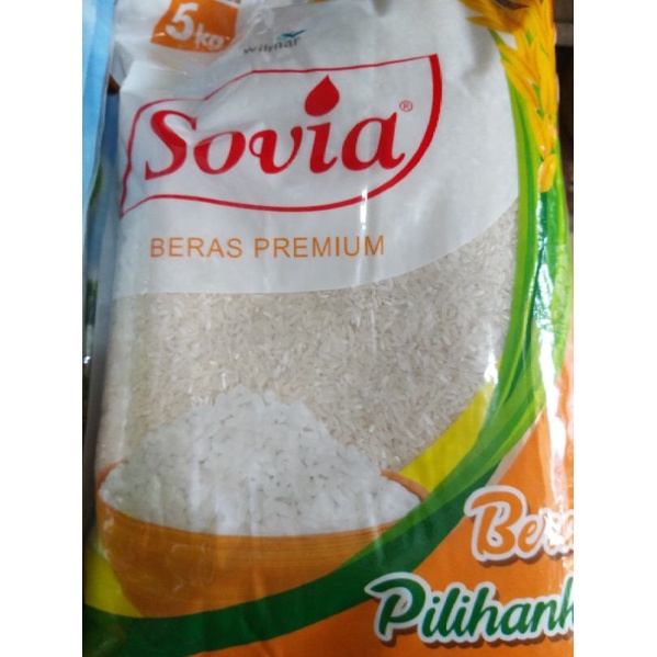 Jual Beras Sovia 5kg | Shopee Indonesia