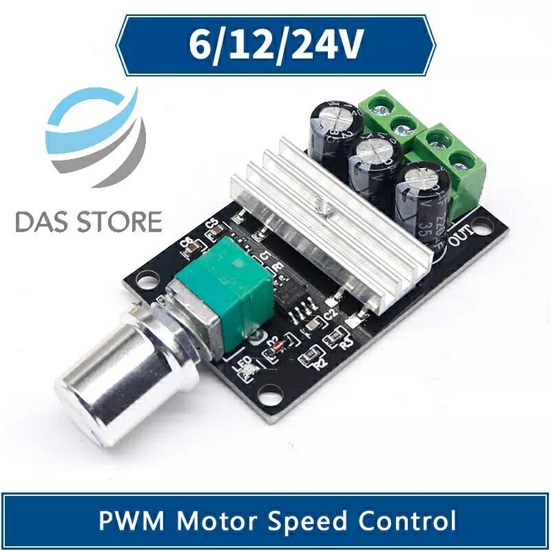 Jual Dimmer DC 6V-28V 5A PWM motor speed controller LED MOTOR up to ...