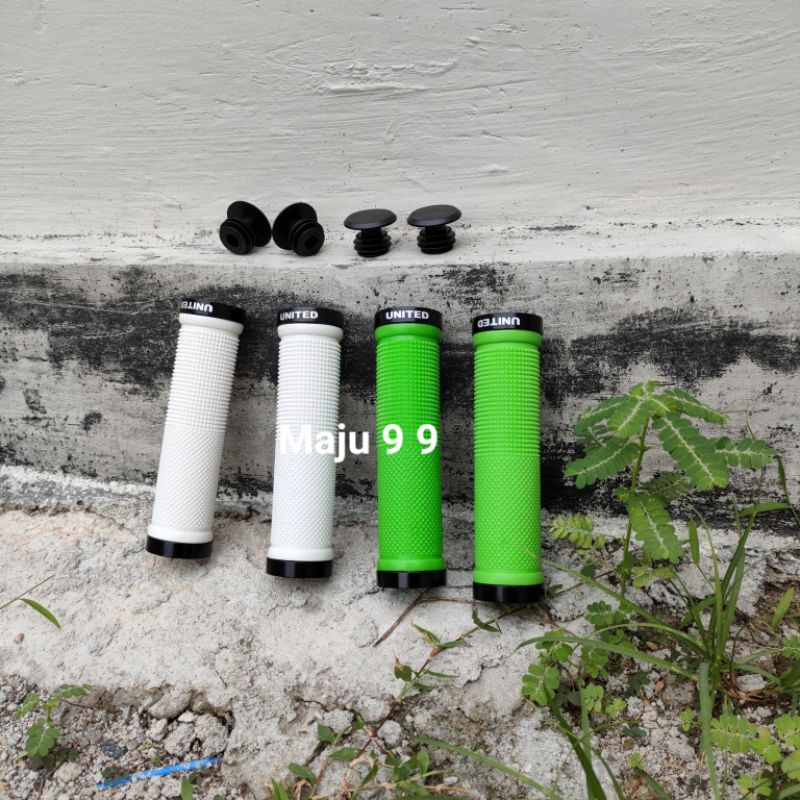 Jual Hand Grip United HF-1191 Double Ring Lock Handgrip Sepeda Lipat ...