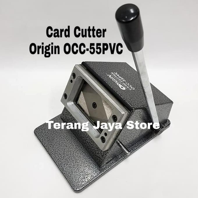 Jual Alat Plong ID Card /PVC Card Cutter/Potong ID Card Origin OCC ...