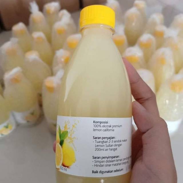 Jual Lemon Sultan perasan lemon asli tanpa pengawet | Shopee Indonesia