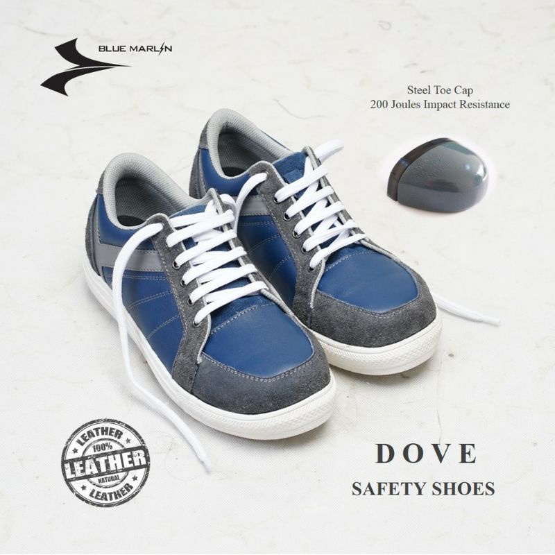 Jual JUAL SEPATU SAFETY SHOES BLUE MARLIN BEETLE DOVE 43 HARGA MURAH ...
