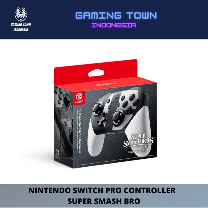 Jual Controller/ Stick Nintendo Switch Pro Wireless Splatoon/ Xenoblade ...