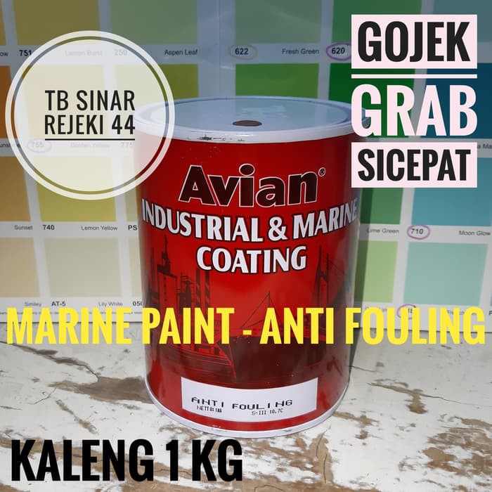Jual AVIAN ANTI FOULING 1 KG INDUSTRIAL MARINE COATING CAT LAMBUNG KAPAL LAUT ANTI JAMUR [AVIAN ...