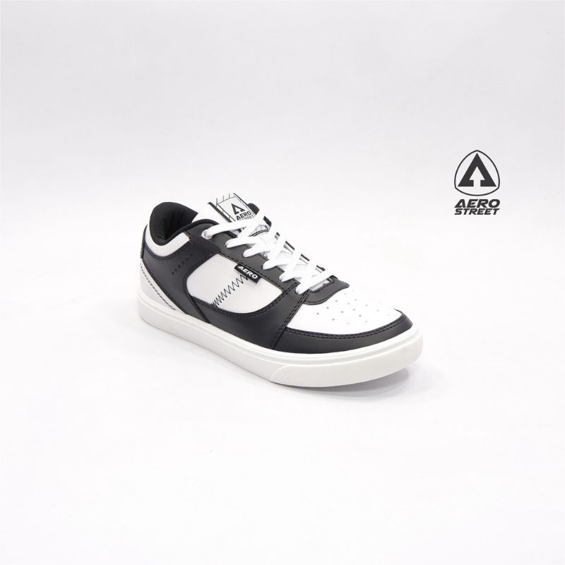 Jual Aerostreet 43 Hoops Low Hitam Putih Sepatu Sneakers Casual ...
