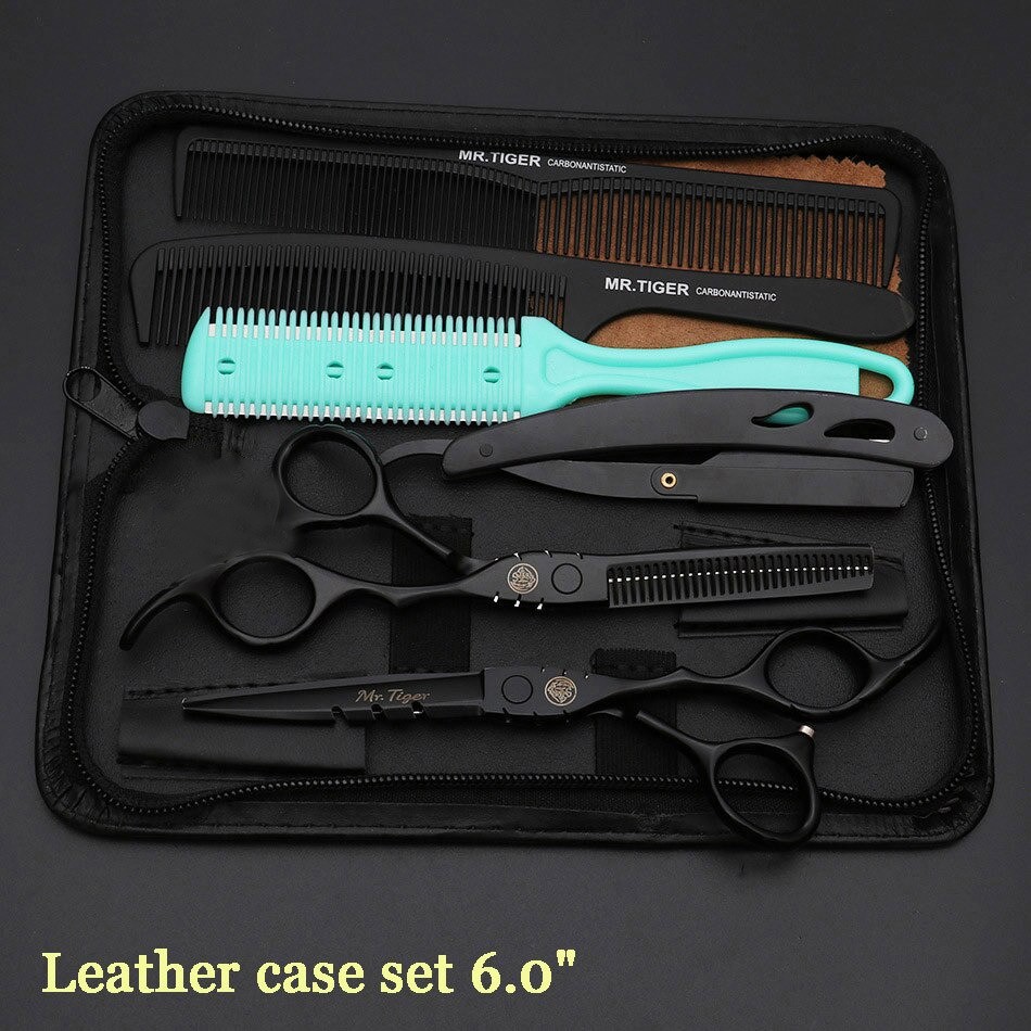 Jual Set Gunting Rambut Salon Professional Barber 6 Inch 2 PCS with ...