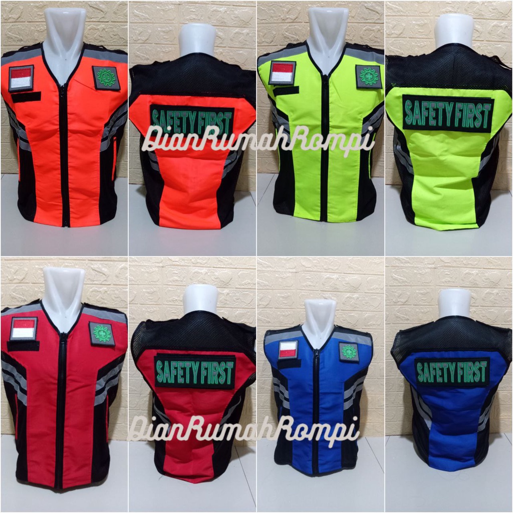 Jual Rompi Safety | Rompi Taslan | Rompi Proyek | Rompi Lapangan ...